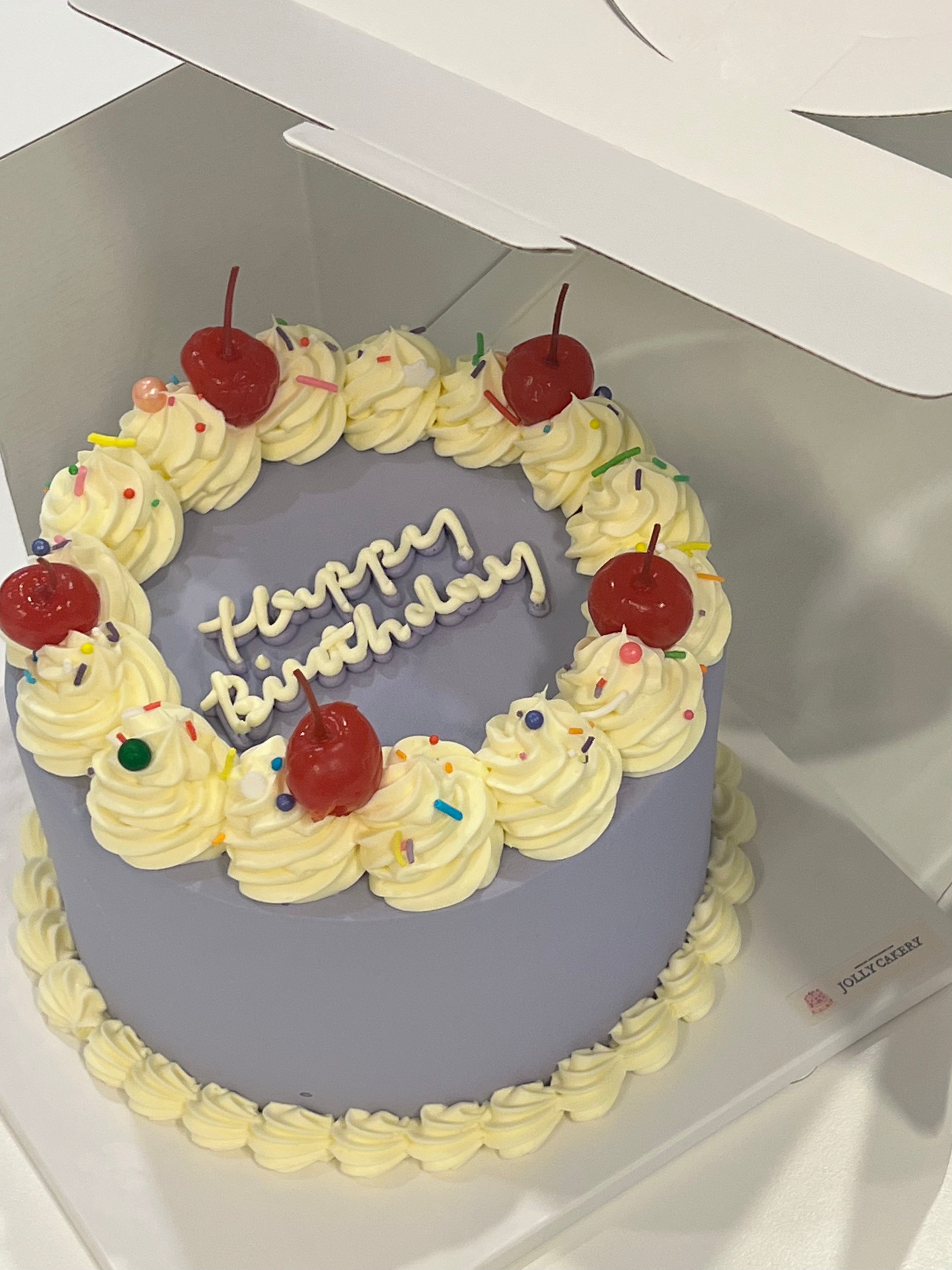 Happy Happy Birthday – Jolly Cakery