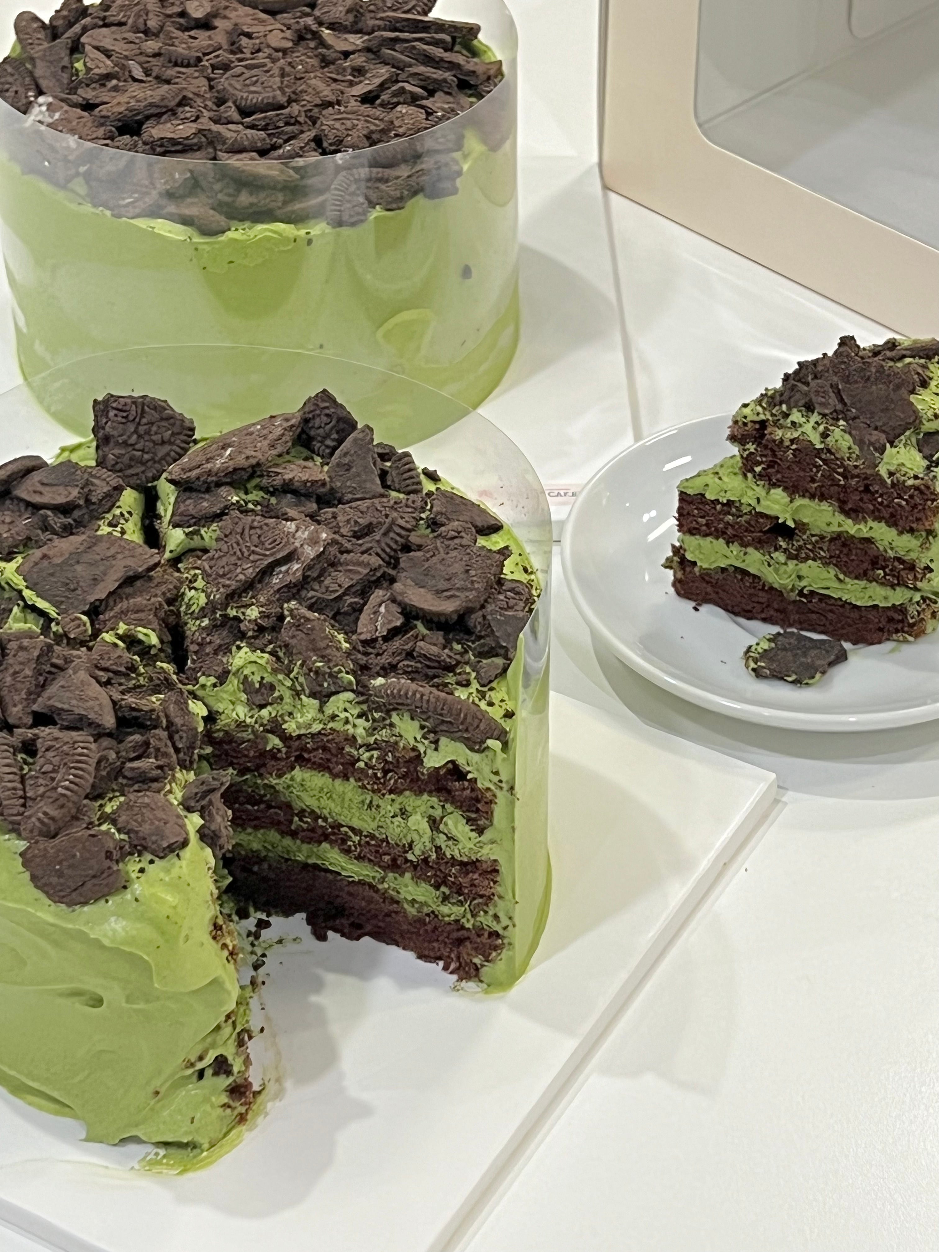 Matcha Oreo Chiffon – Jolly Cakery